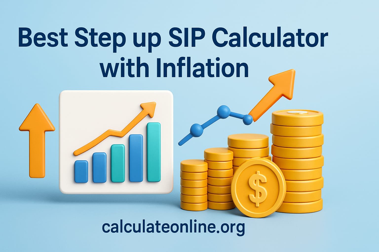 Best Step up SIP Calculator with Inflation